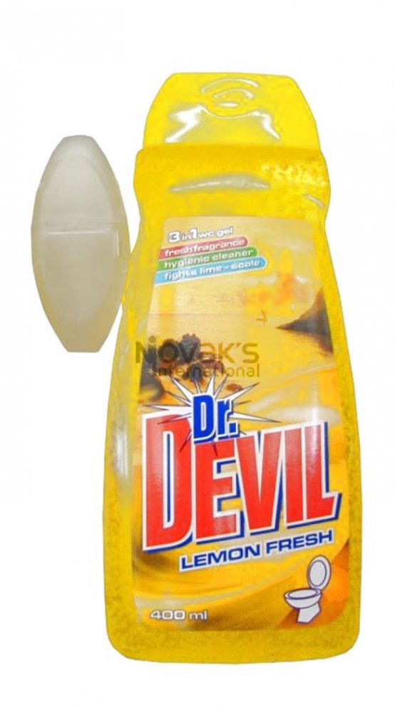 Dr.Devil WC gel 400ml s košíkem